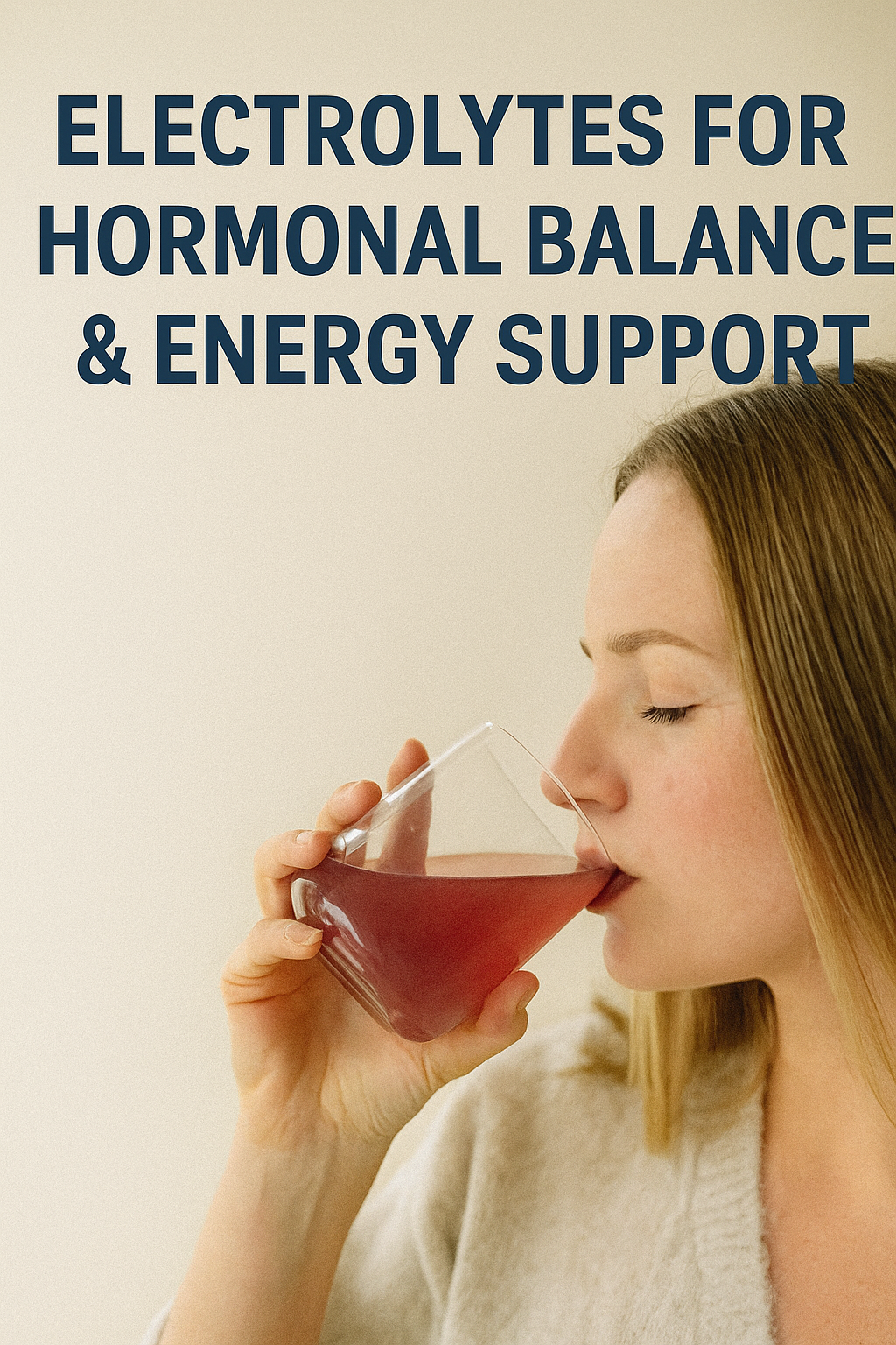Electrolytes for Hormonal Balance & Energy Support – ReVitalise Daily ...