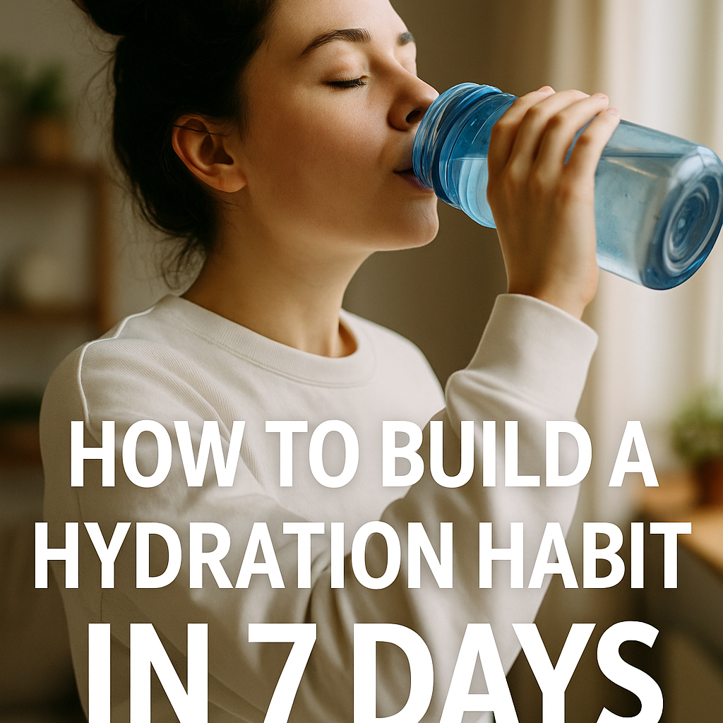How to Build a Hydration Habit in 7 Days – ReVitalise Daily Electrolytes